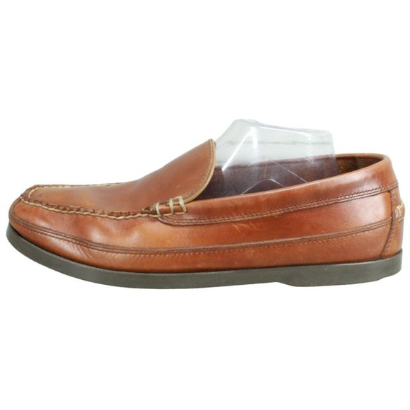 L.L. Bean | Shoes | Ll Bean Casco Bay Boat Mocs Venetian Leather ...